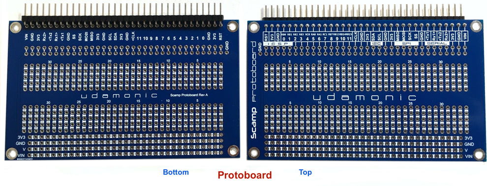 Scamp3 Blue Protoboard – Apollo Controllers